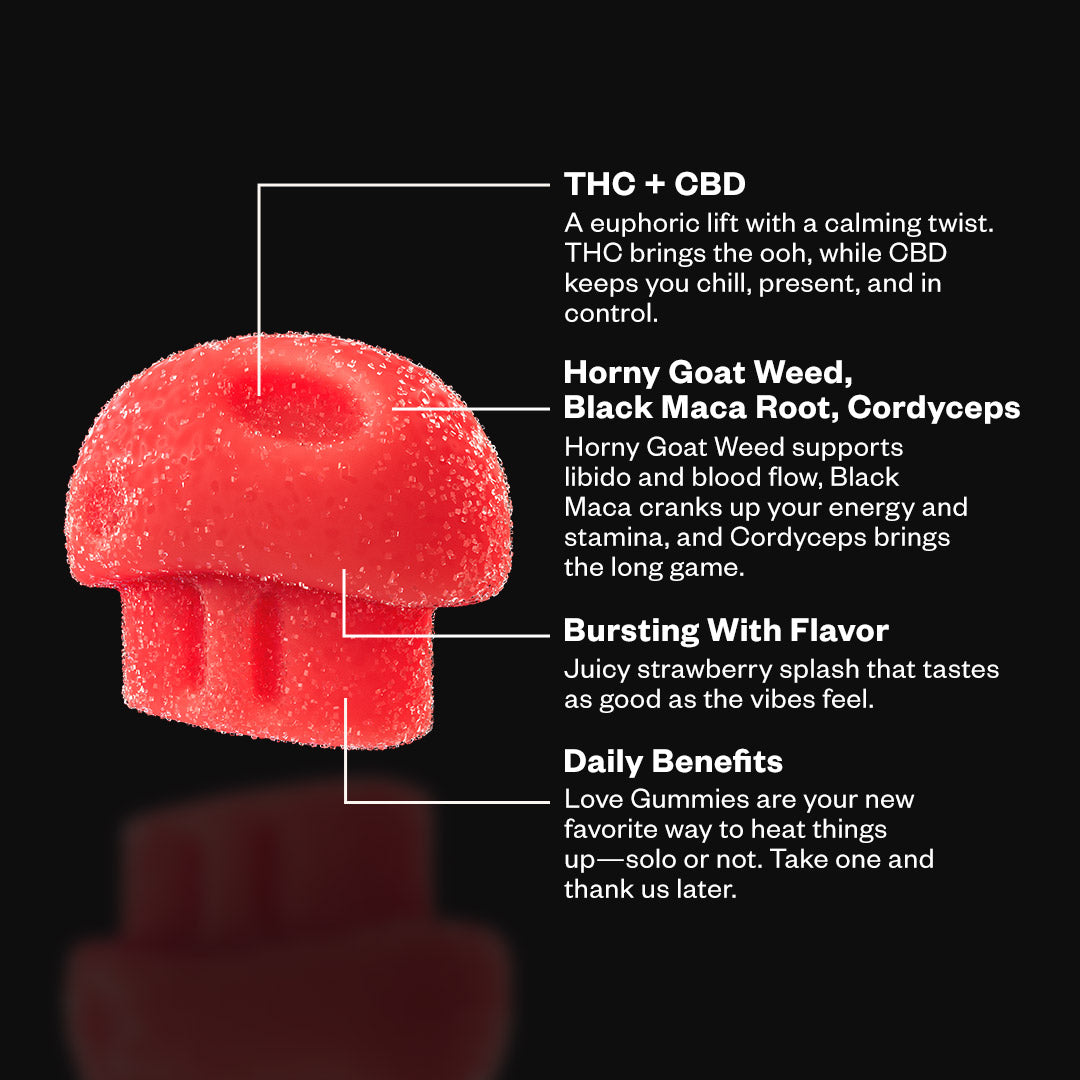 Microdose Delta-9 Gummies | Lion's Mane + THC - Big Brain / 20 Piece ...