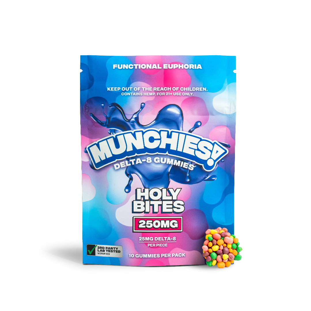 250 mg Delta-8 Gummies | Lab-Tested Delta-8 - Holy Bites / 1 pack ...